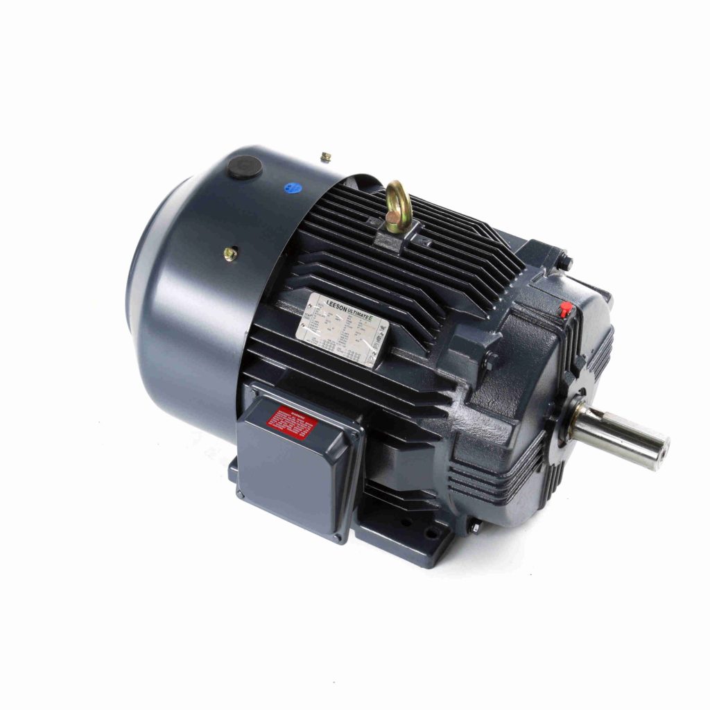 B199025.00 - Leeson 30 HP General Purpose Motor, 3 phase, 1800 RPM, 230/460 V, 286T Frame, TEFC ...