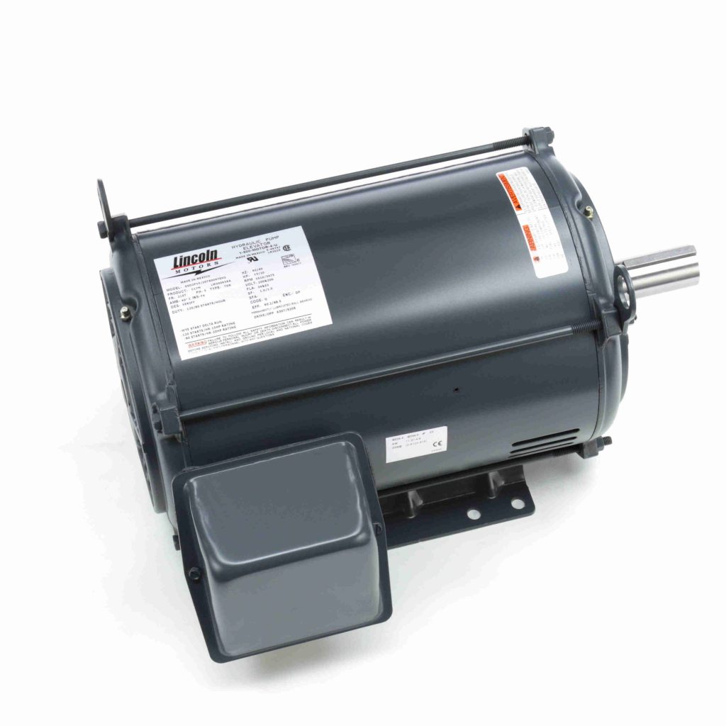 LM30093 - Leeson 15 HP Elevator Duty Motor, 3 phase, 3600 RPM, 200 V ...